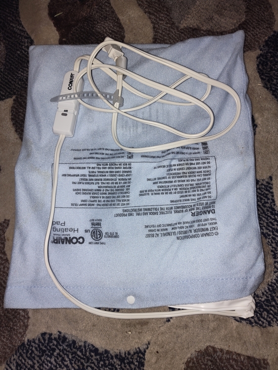 Other | Light Blue Conair Electric Heating Pad | Poshmark